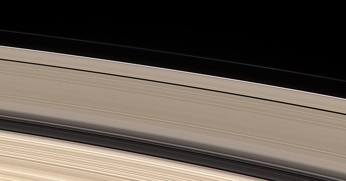 Mimas above the Rings | The Planetary Society