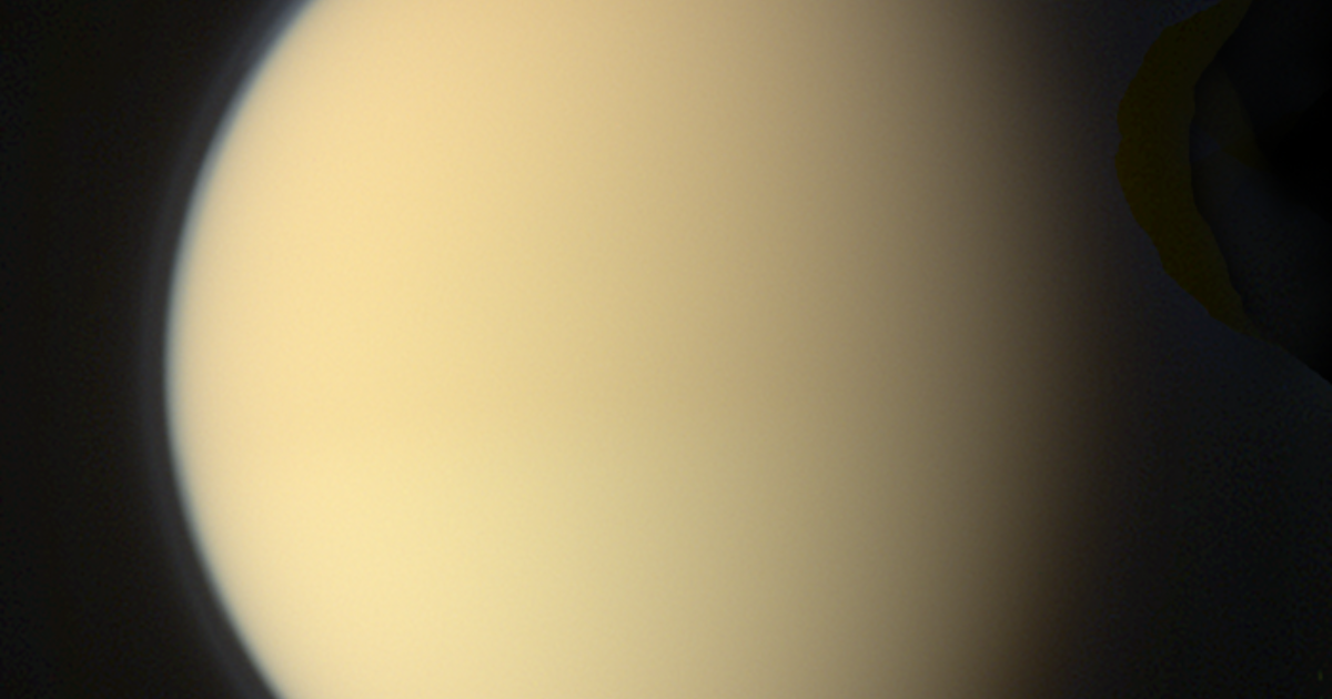 Global color view of Titan (10 April 2010) | The Planetary Society