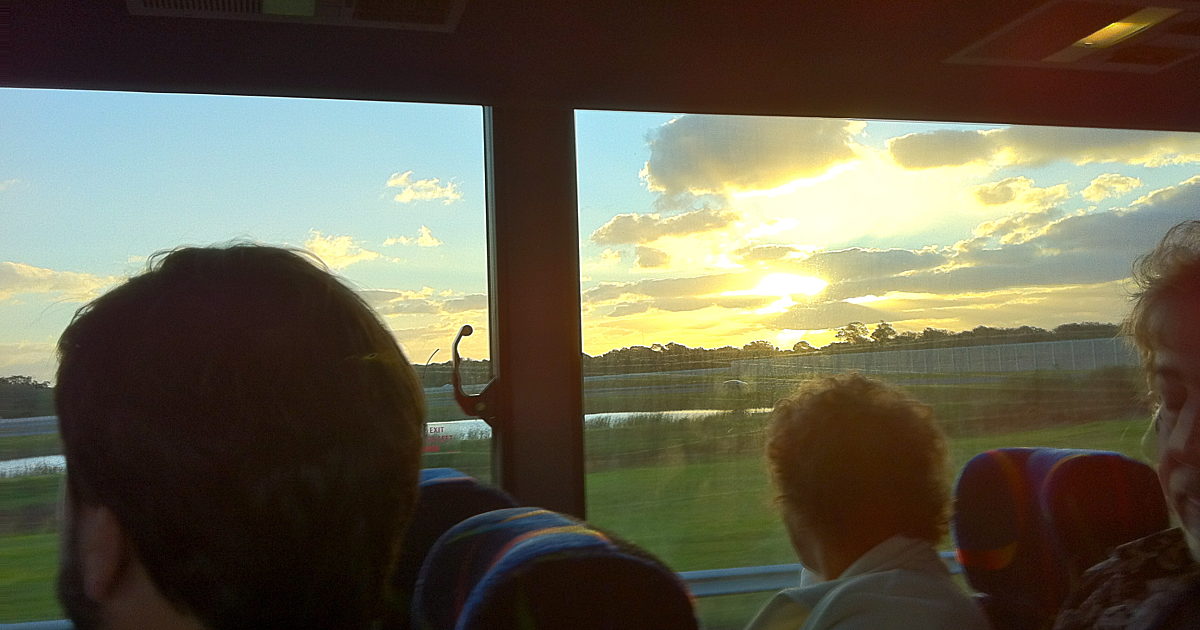 On The Bus To The Launch Site | The Planetary Society