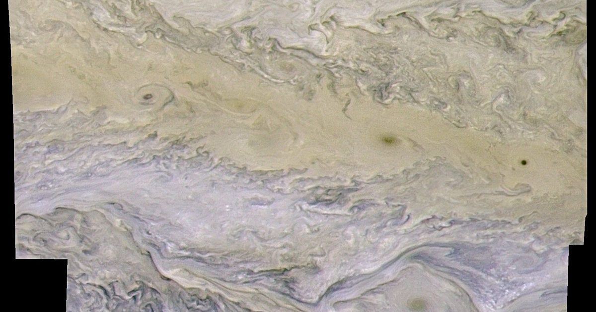 Swirling clouds in Jupiter's north | The Planetary Society