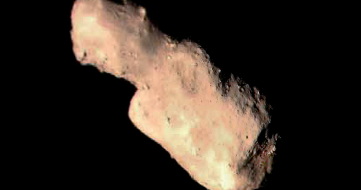 Composite image of Toutatis from Chang'E 2… | The Planetary Society