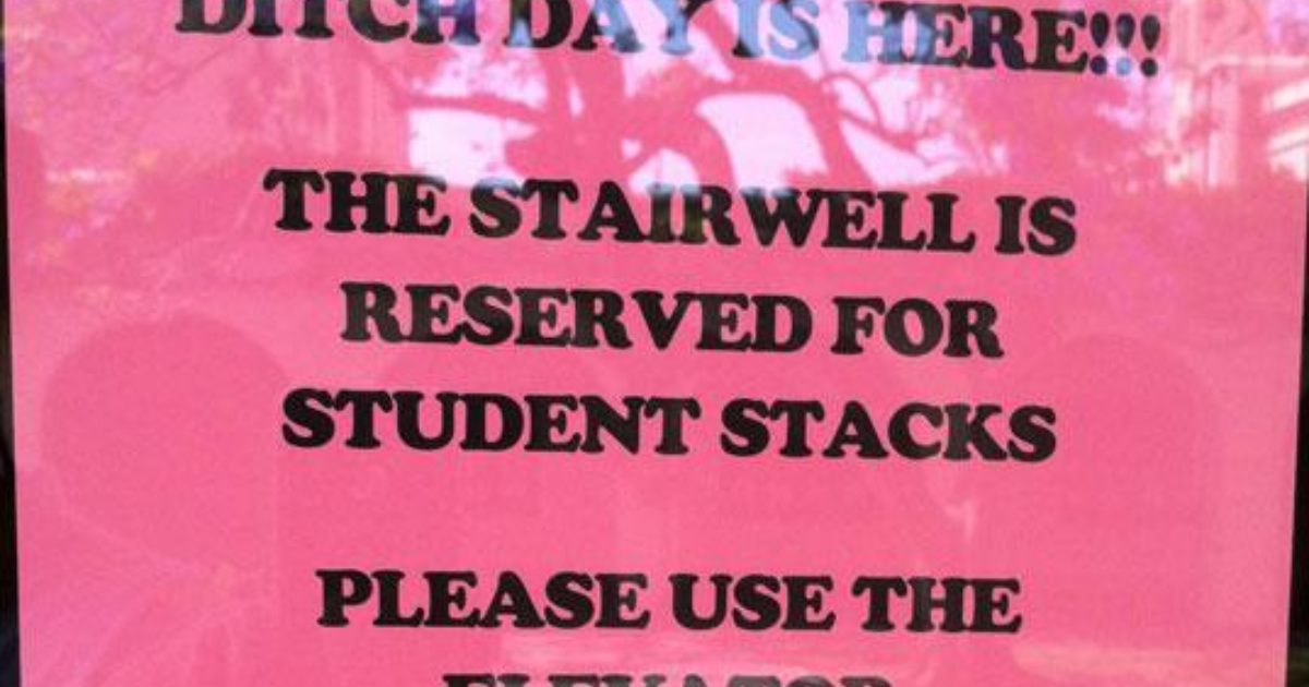 Caltech Ditch Day Sign | The Planetary Society