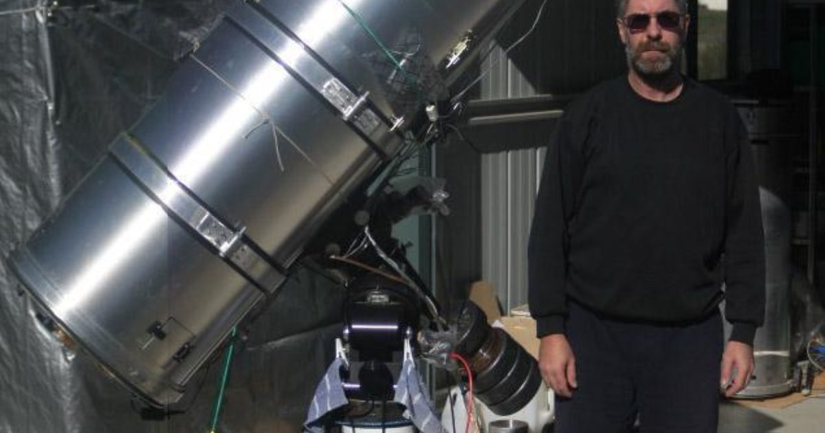 Anthony Wesley with his planet-imaging… | The Planetary Society