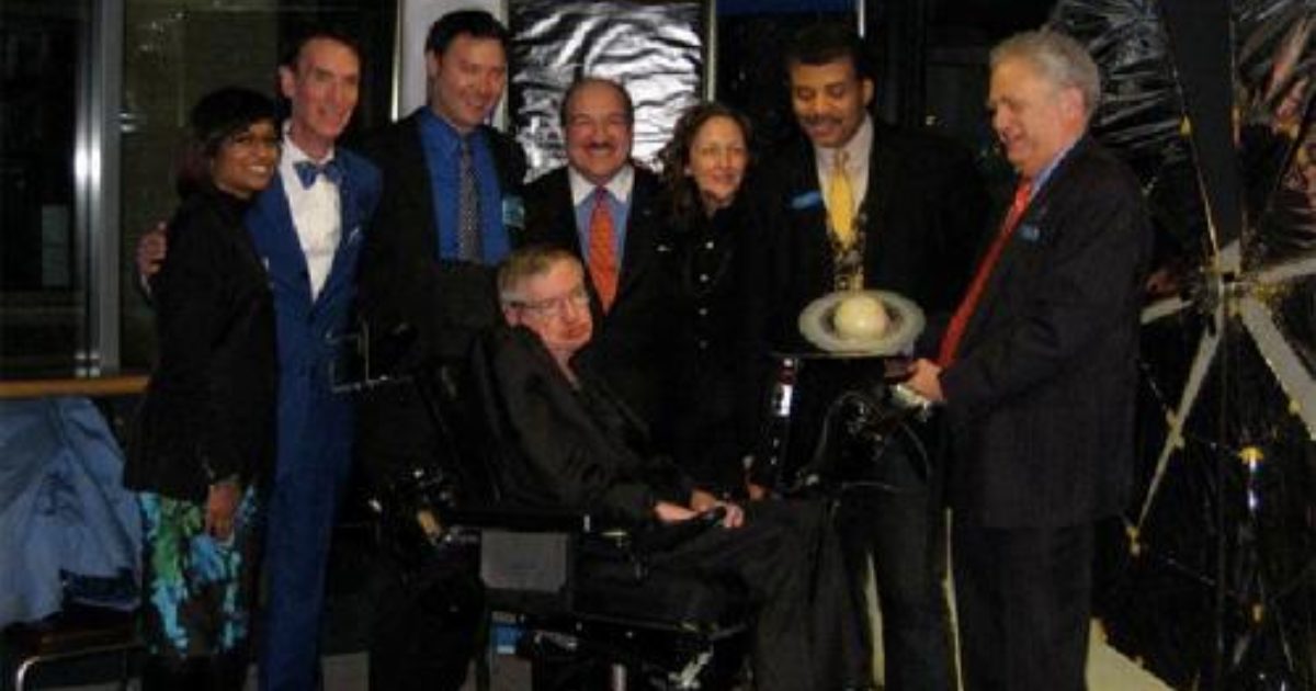 2010 Cosmos Award Honoree Stephen Hawking | The Planetary Society