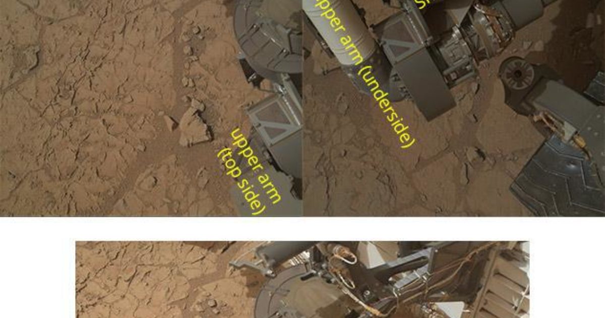 Where's the rover's arm in the MAHLI… | The Planetary Society