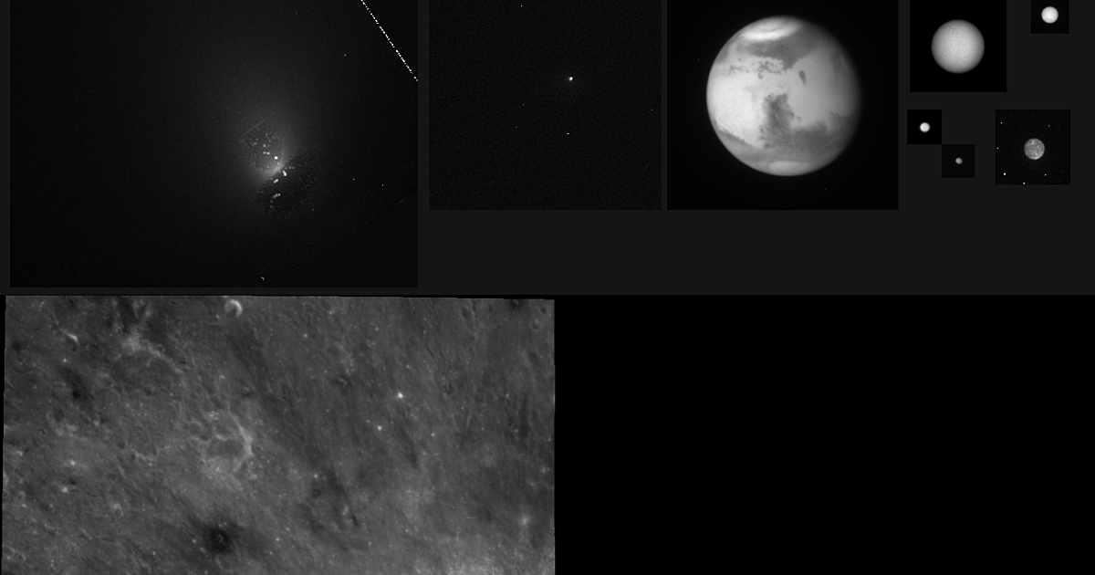 A potpourri of public Hubble WFPC2 data | The Planetary Society
