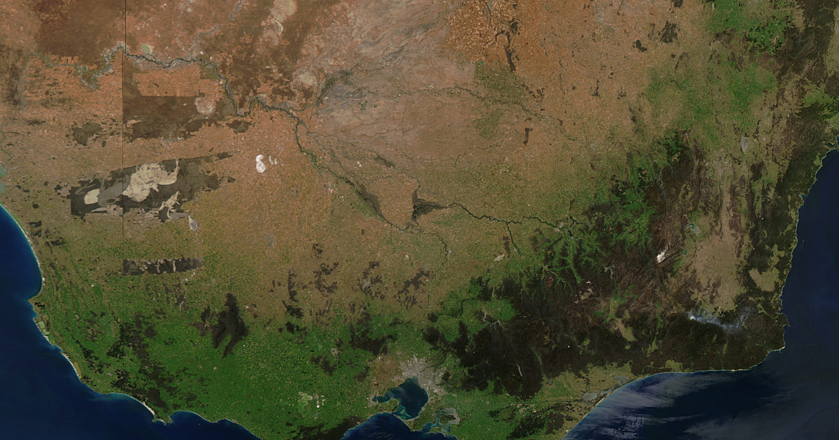 The Murray-Darling river system, Australia | The Planetary Society