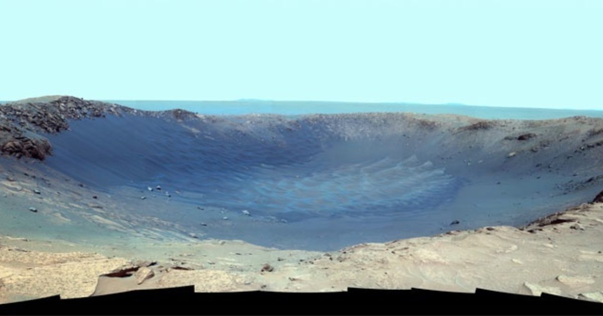 Santa Maria in false color | The Planetary Society