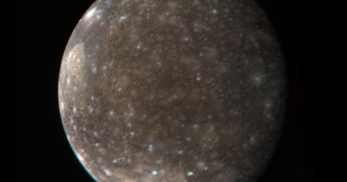 Voyager 1 global color view of Callisto | The Planetary Society
