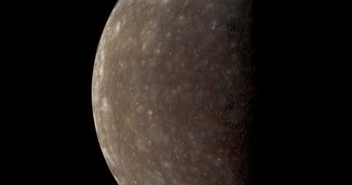 Half-Phase Callisto | The Planetary Society
