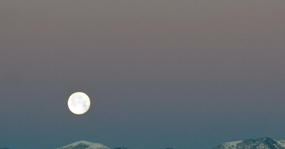 Moonset | The Planetary Society