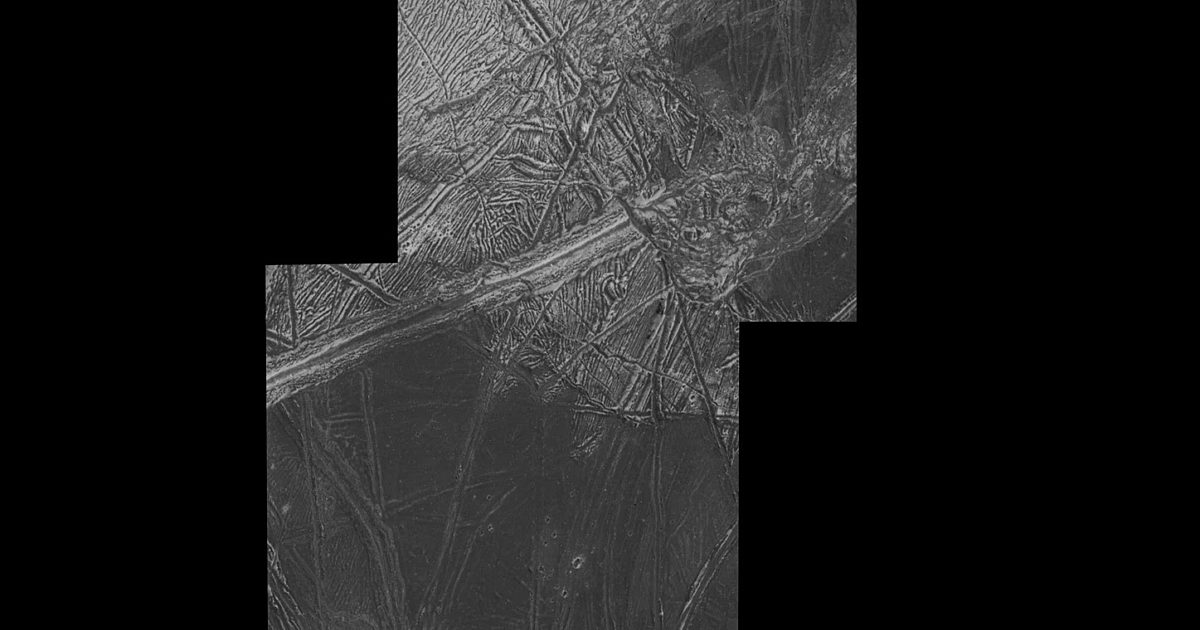 Europa's Castalia Macula from Galileo | The Planetary Society