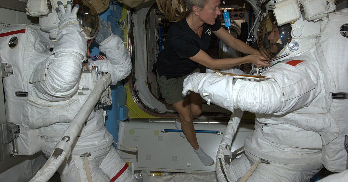 Spacesuit fit check | The Planetary Society