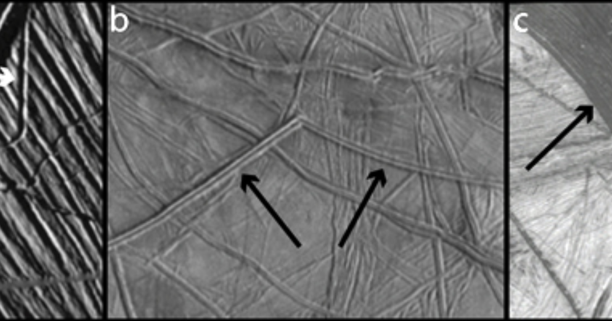 Examples of a trough, ridge, and band on… | The Planetary Society