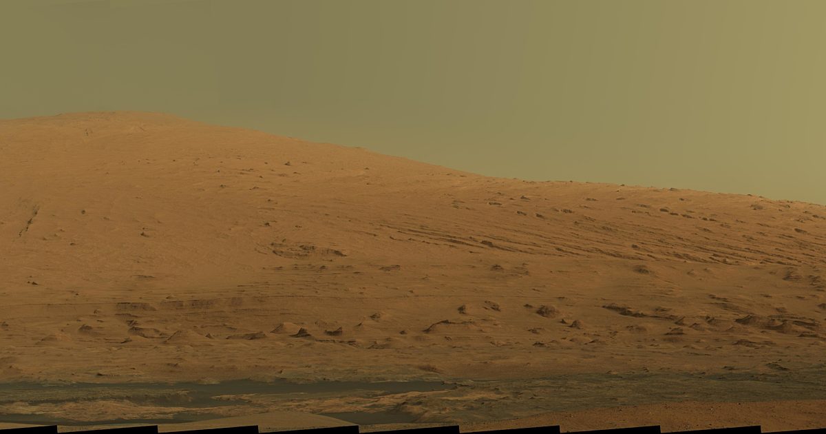 Mount Sharp (Mastcam-100 panorama, sol 45) | The Planetary Society