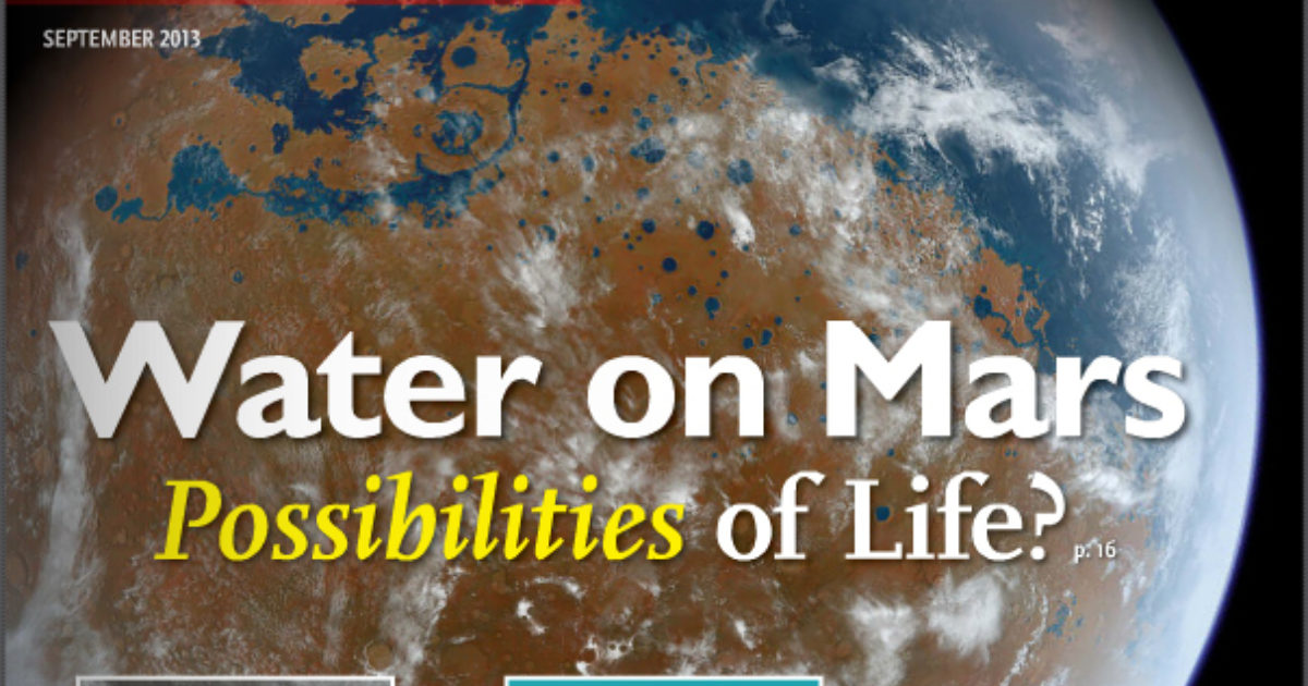 Sky & Telescope cover, September 2013 | The Planetary Society