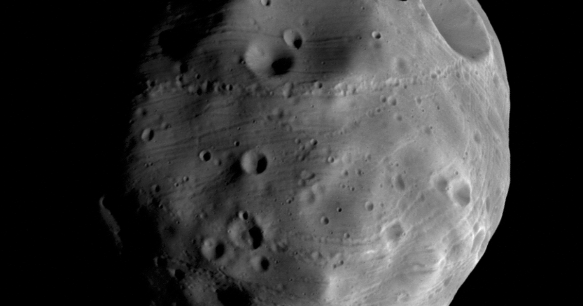 Phobos: Anti-Mars hemisphere | The Planetary Society