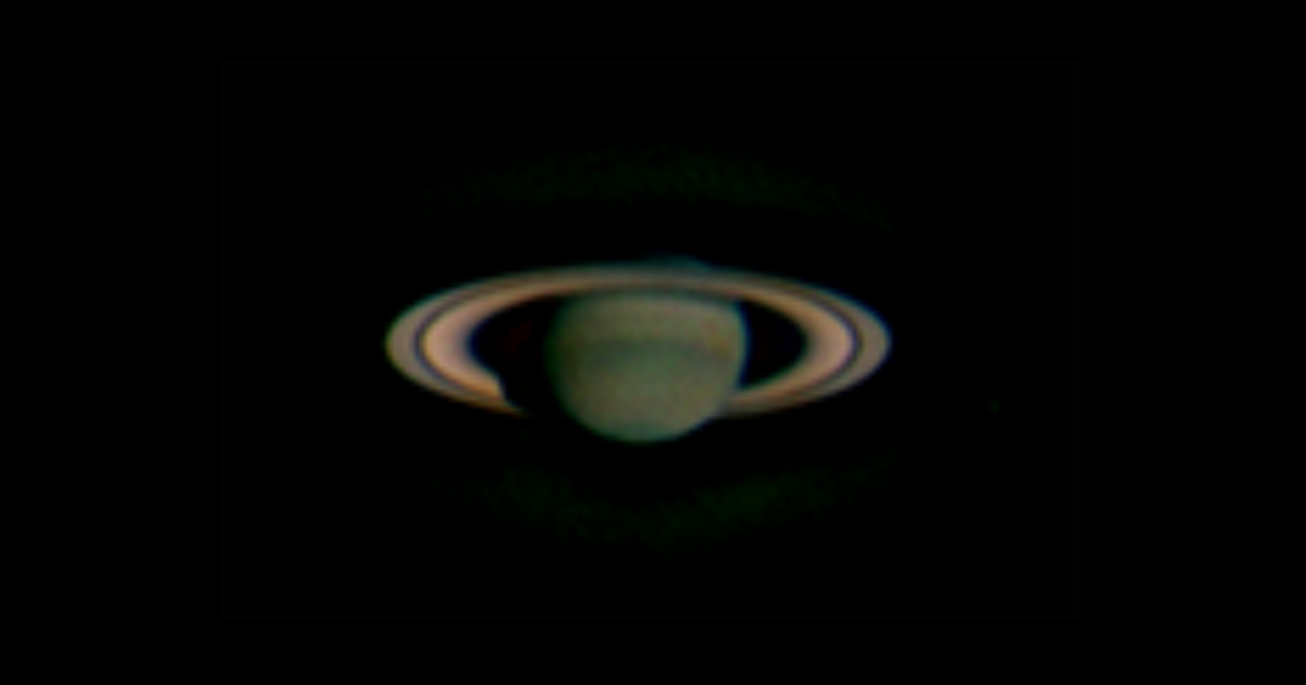 Cassini's first color view of Saturn | The Planetary Society