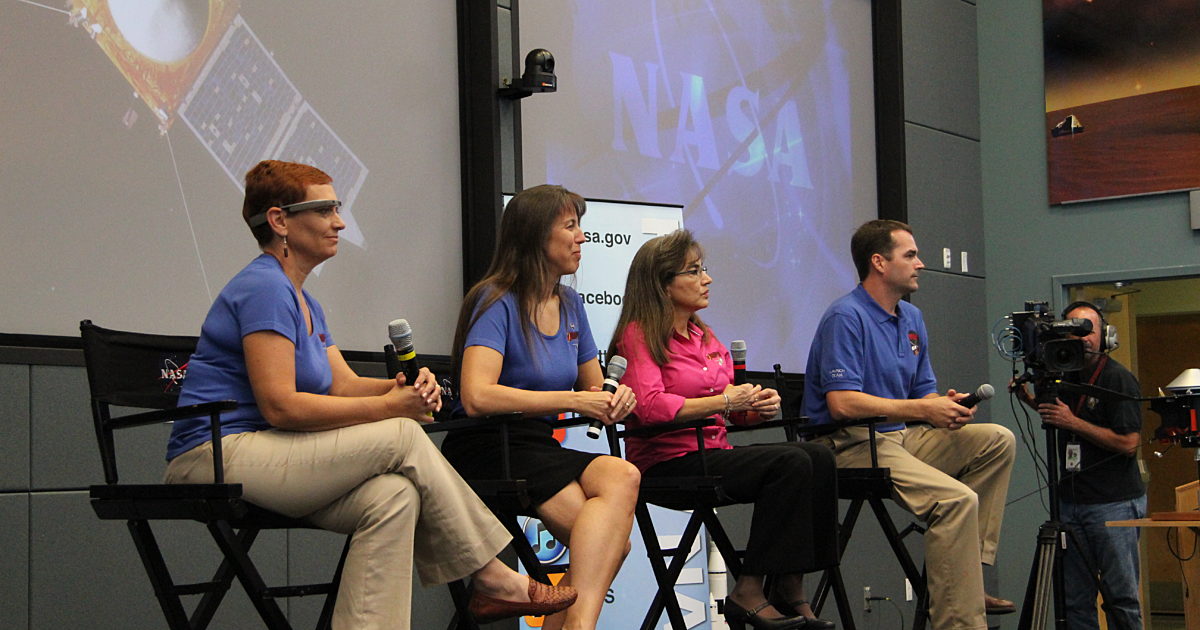 Lisa May, Kelly Fast, Sandra Cauffman, and… | The Planetary Society
