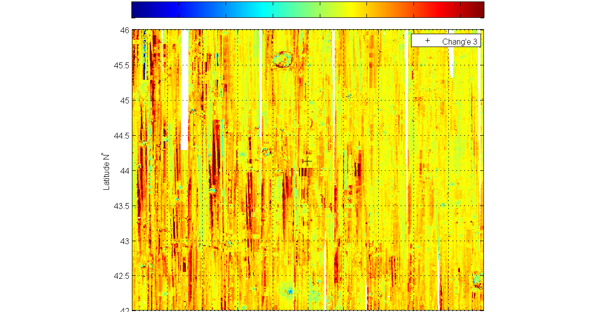 Diviner Corrected Christiansen Feature (CF)… | The Planetary Society
