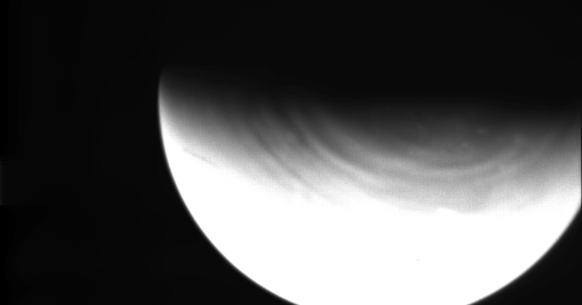 Polar vortex on Mars from Mars Express VMC | The Planetary Society