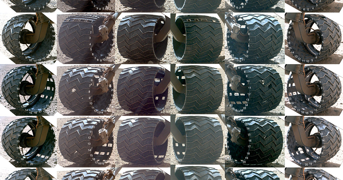 Curiosity wheel survey, sol 660 | The Planetary Society