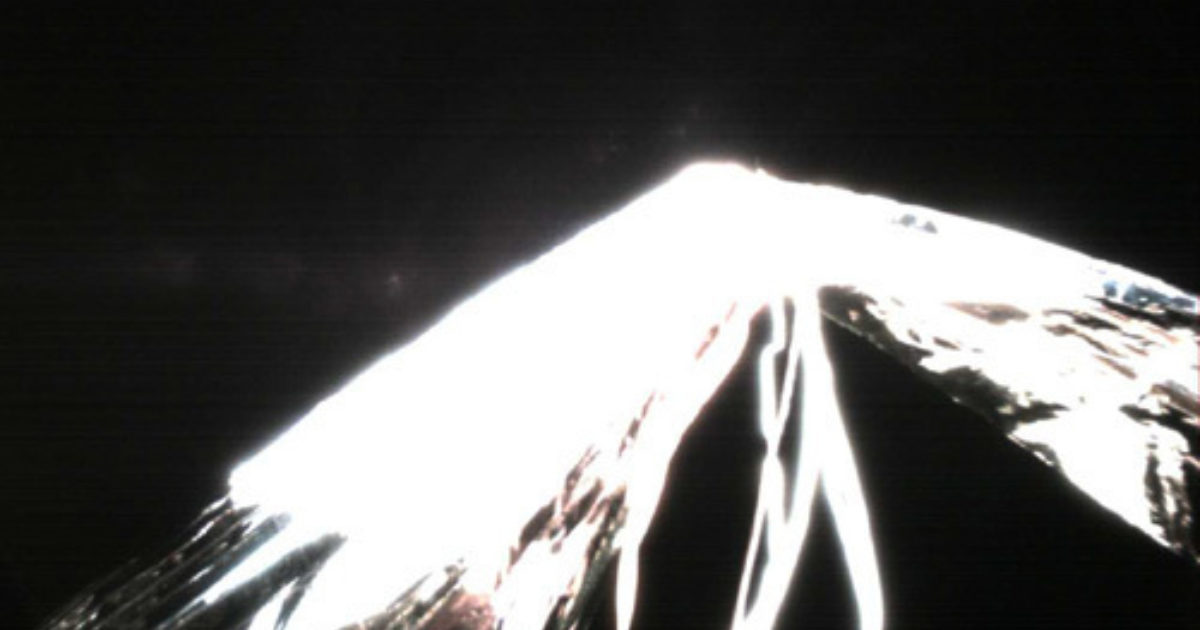 IKAROS sail deployment | The Planetary Society