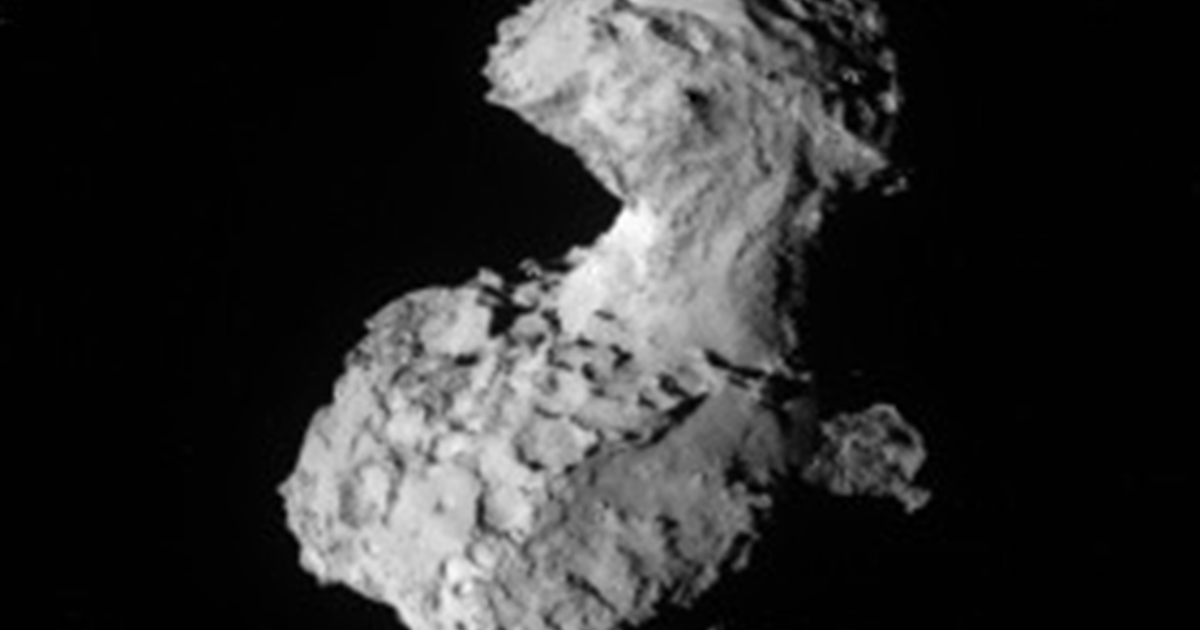 NavCam view of comet Churyumov-Gerasimenko on… | The Planetary Society