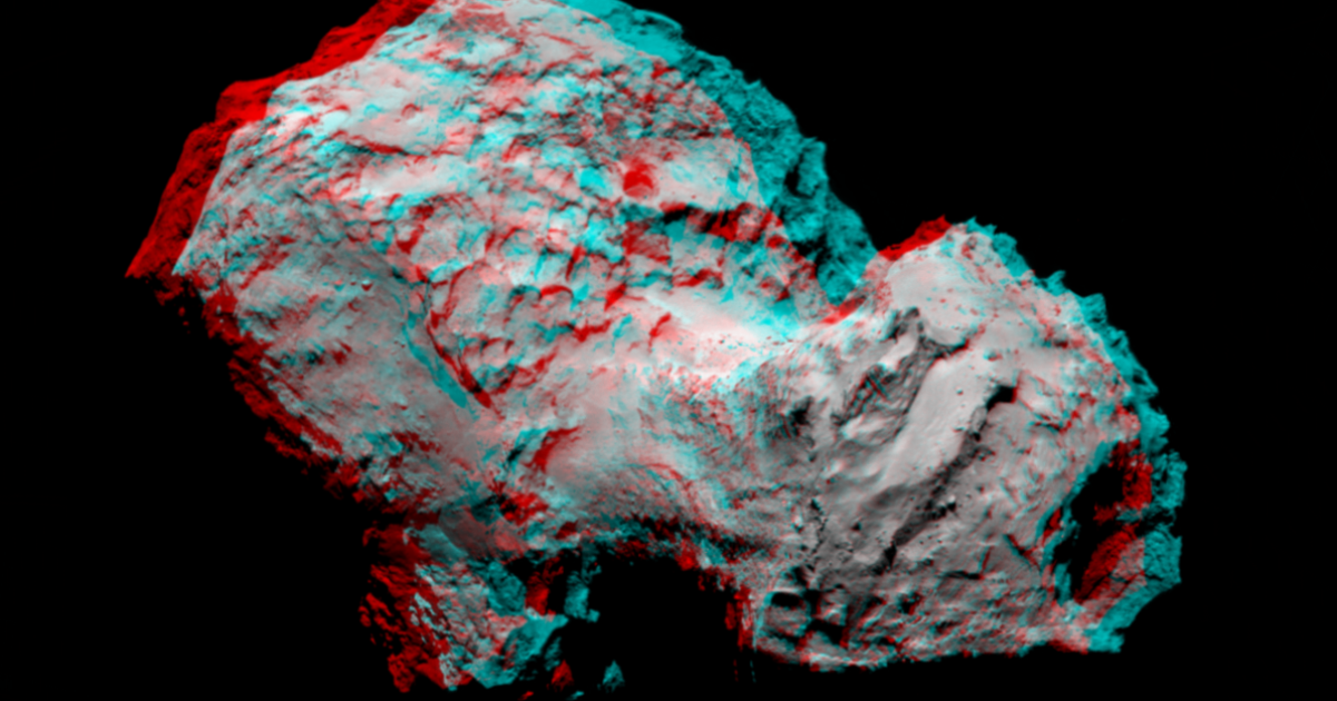 Comet Churyumov-Gerasimenko in 3D | The Planetary Society