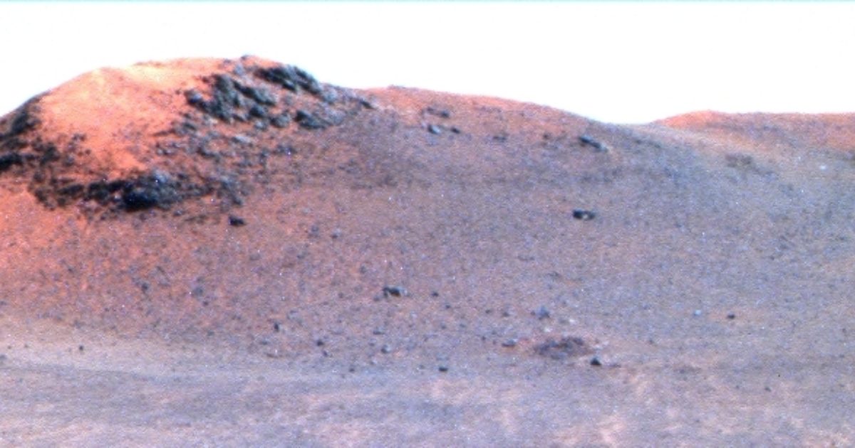 Pancam view of north-facing side of ridge at… | The Planetary Society