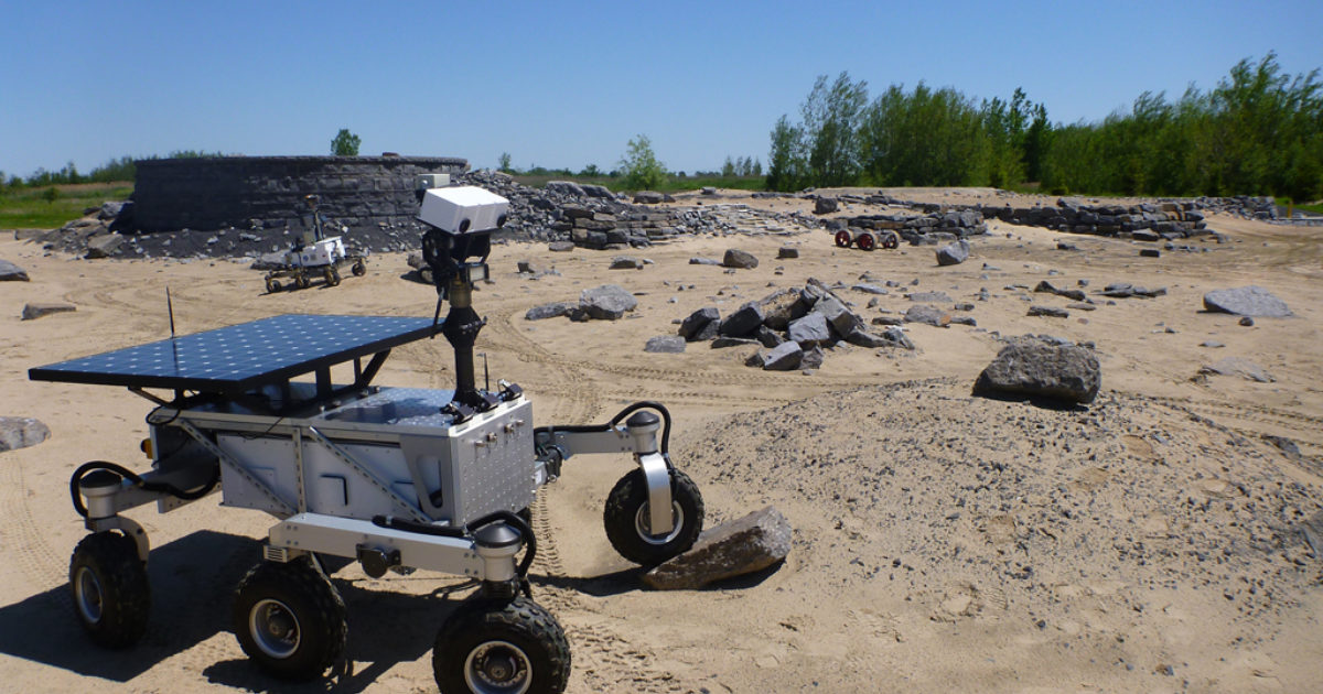 MESR in the CSA Mars Yard | The Planetary Society