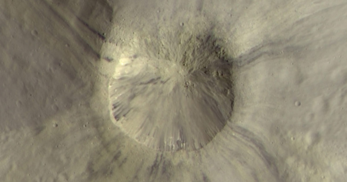 Pretty pictures: Vesta's dark material | The Planetary Society