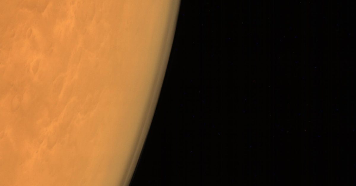 Mars' limb from Mars Orbiter Mission | The Planetary Society