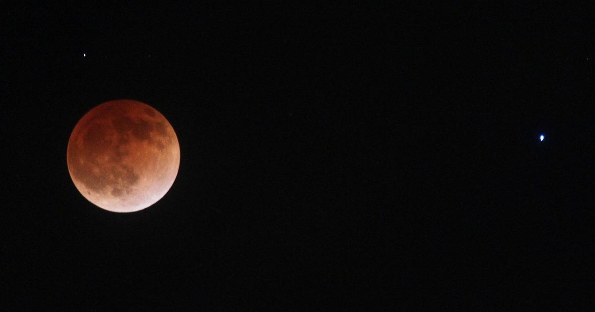 Full Moon and Spica | The Planetary Society
