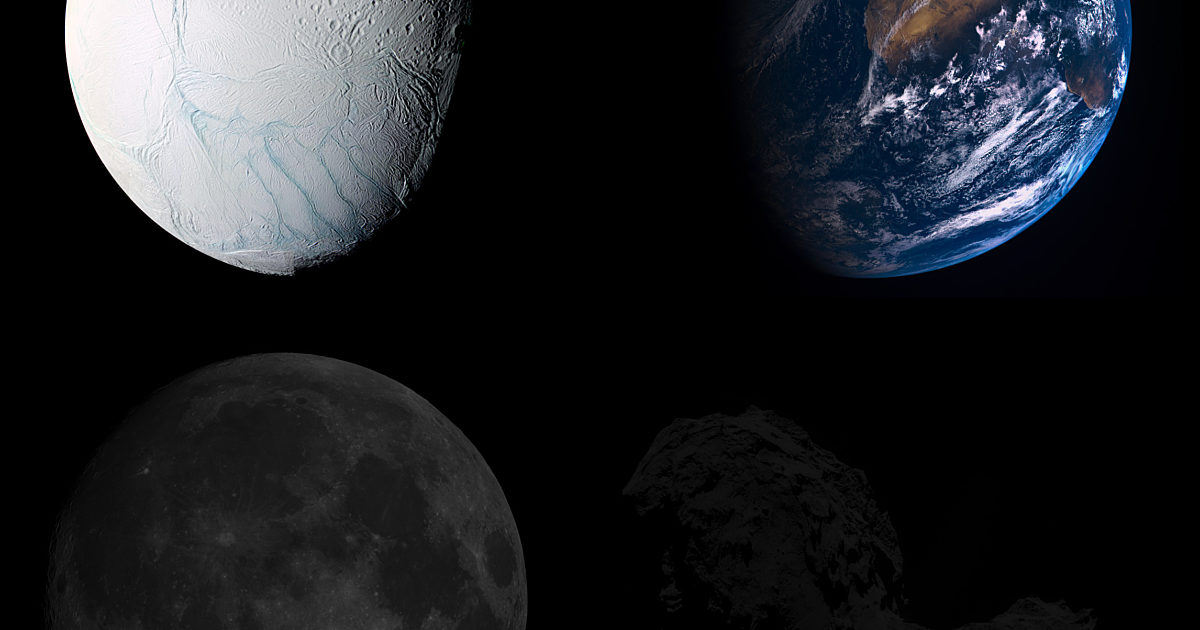 Albedo comparison | The Planetary Society