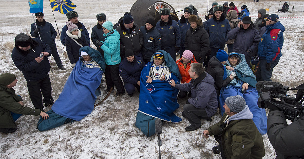 In Pictures: Expedition 41 Crew Returns to… | The Planetary Society