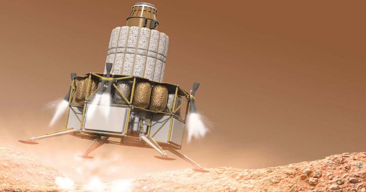 Mars lander concept | The Planetary Society