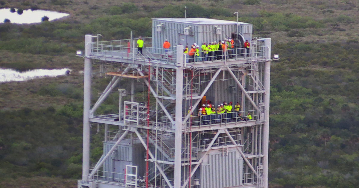 Watching from the Mobile Launcher | The Planetary Society