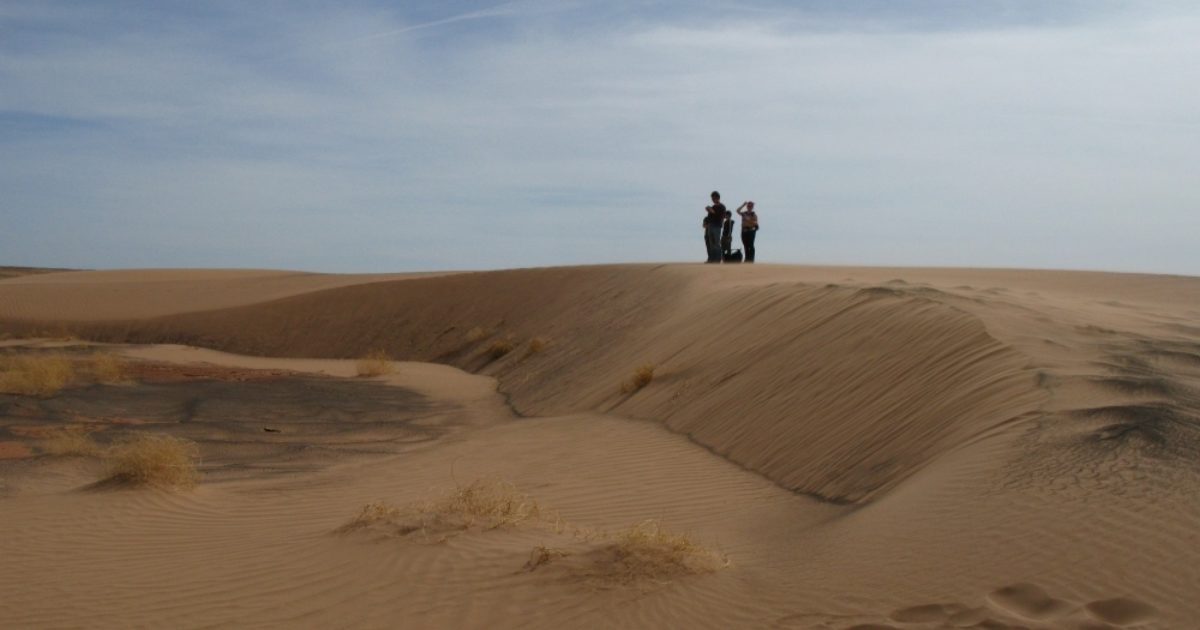 A boomerang-shaped "barchan dune" | The Planetary Society