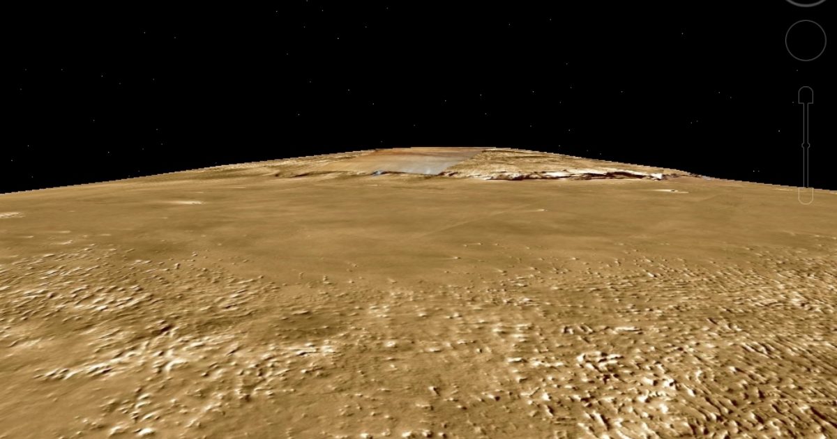 mars planet 3d google