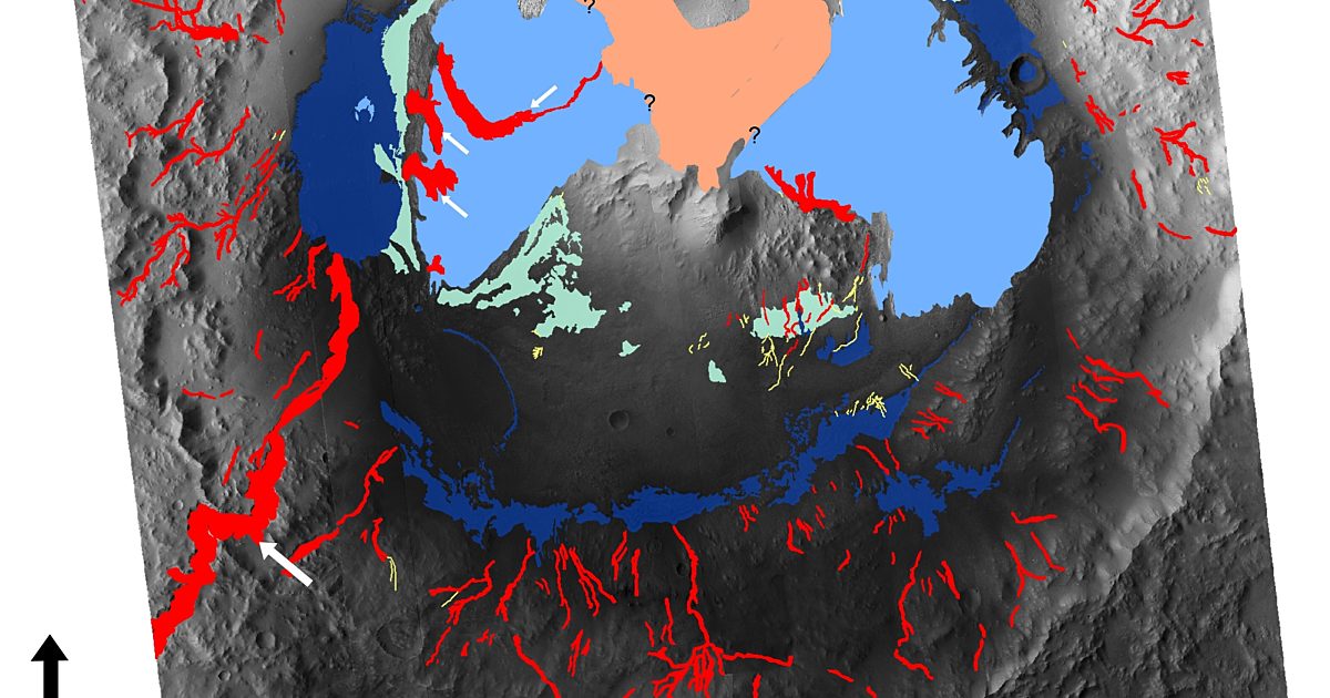 Map of Gale Crater | The Planetary Society