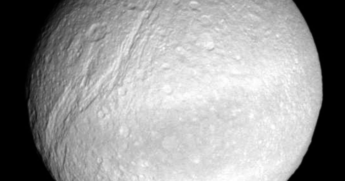 Tethys from 381,000 kilometers away | The Planetary Society