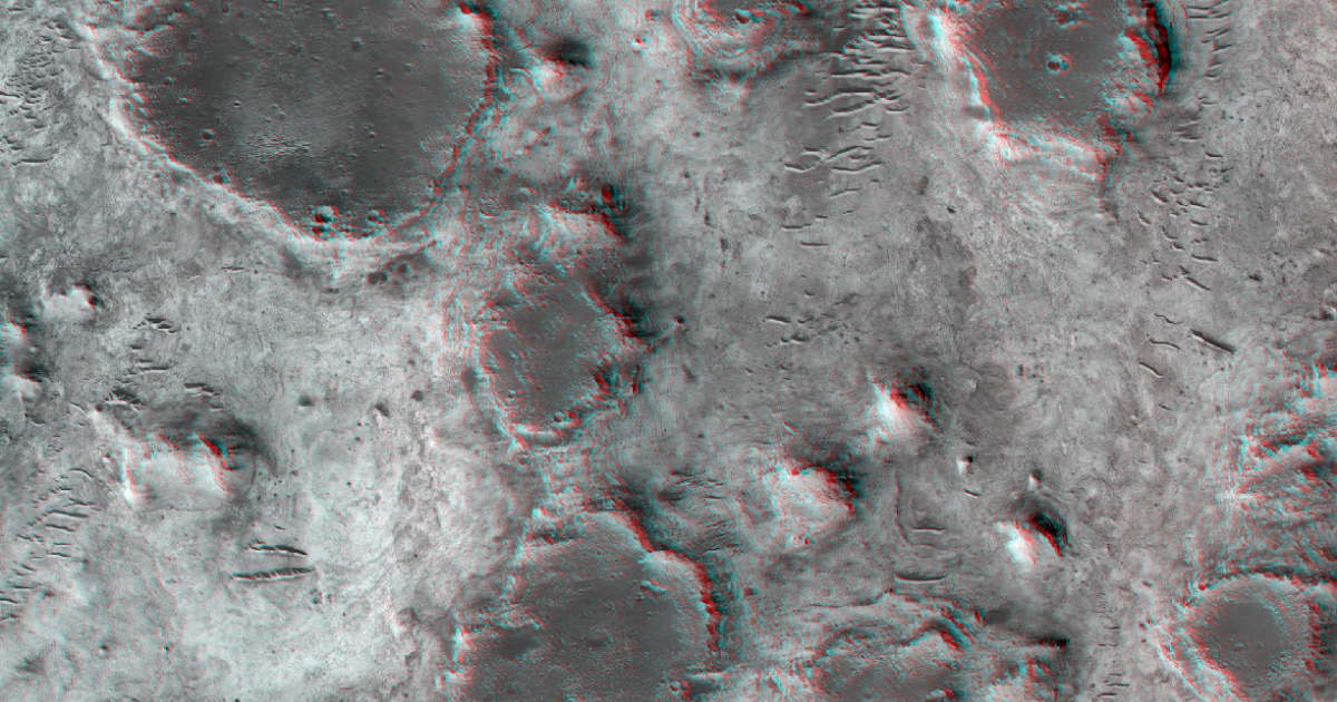 Possible inverted topography with clay… | The Planetary Society