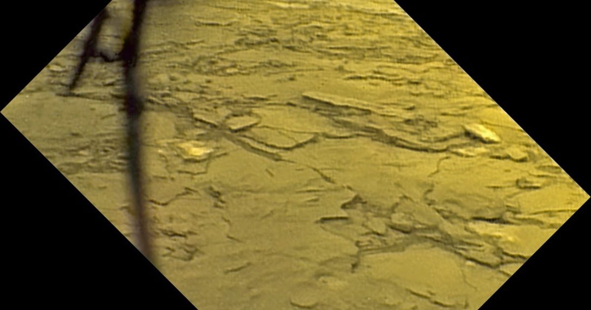 Venera 14 view of the surface of Venus: lava… | The Planetary Society