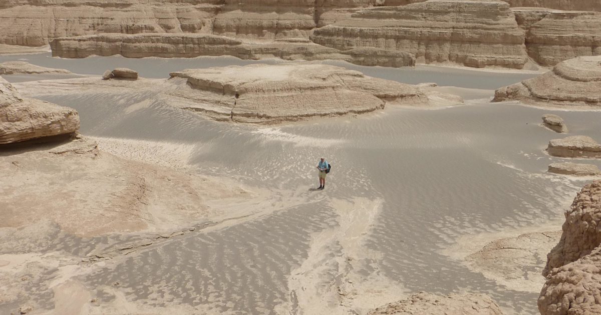 Yardangs in western China | The Planetary Society