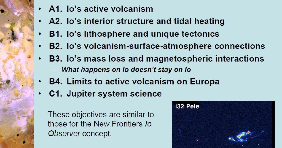 Io Volcano Observer slide 2 | The Planetary Society