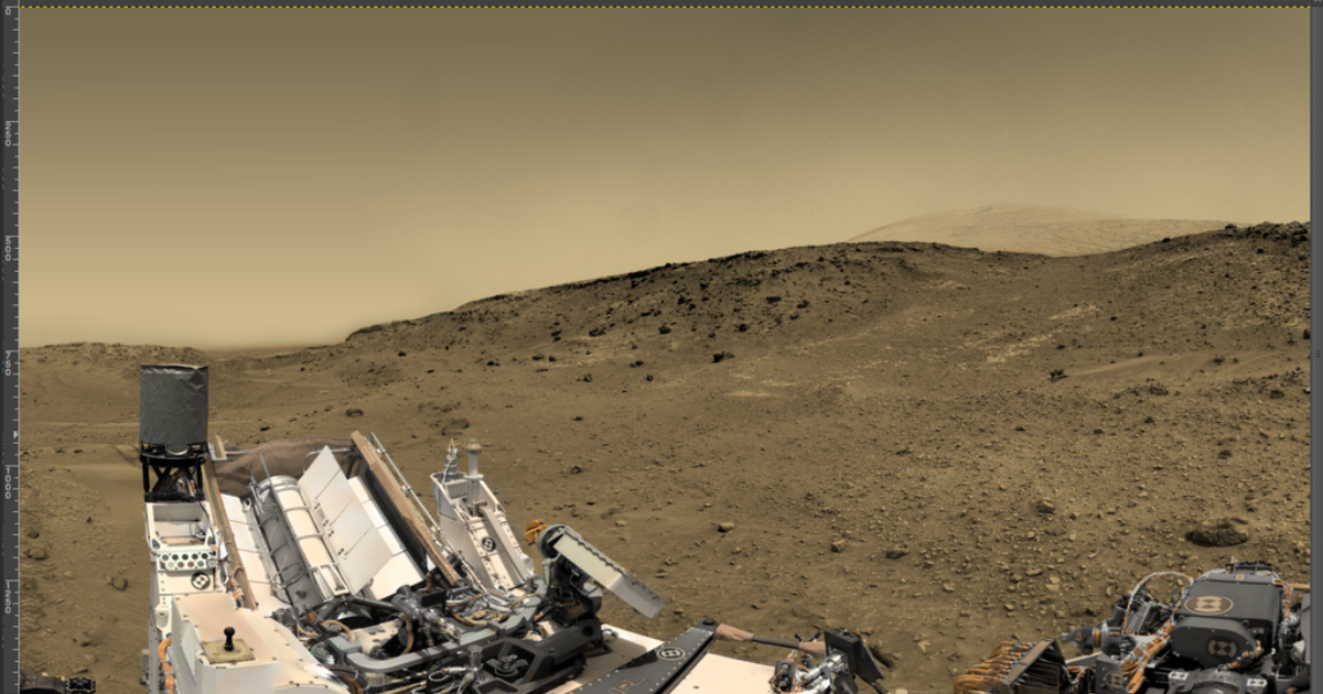 Curiosity colorized | The Planetary Society