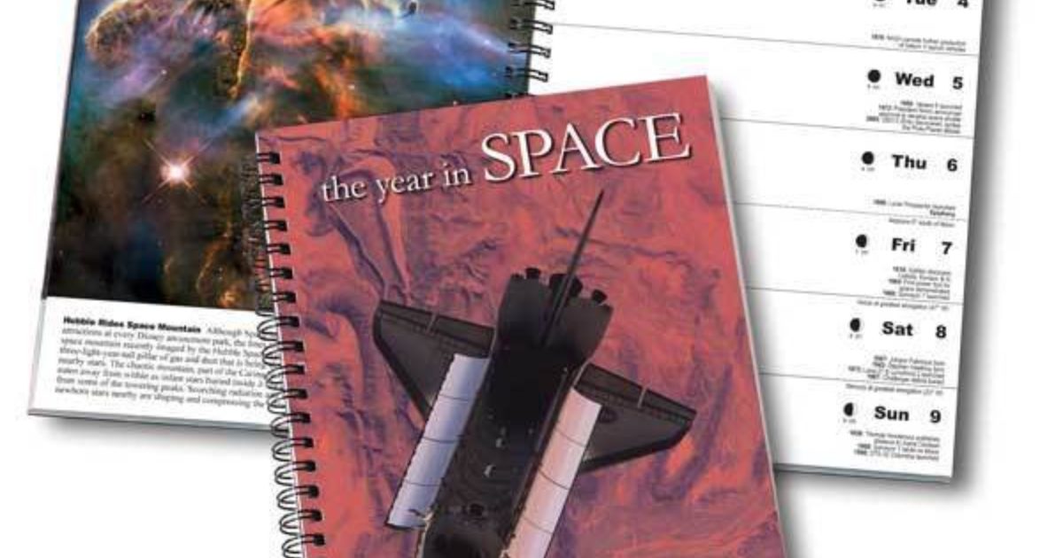 Year in Space 2011 desk calendar | The Planetary Society