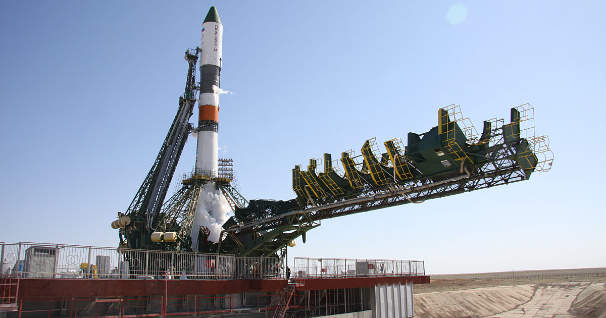 Progress M-28M on the pad | The Planetary Society
