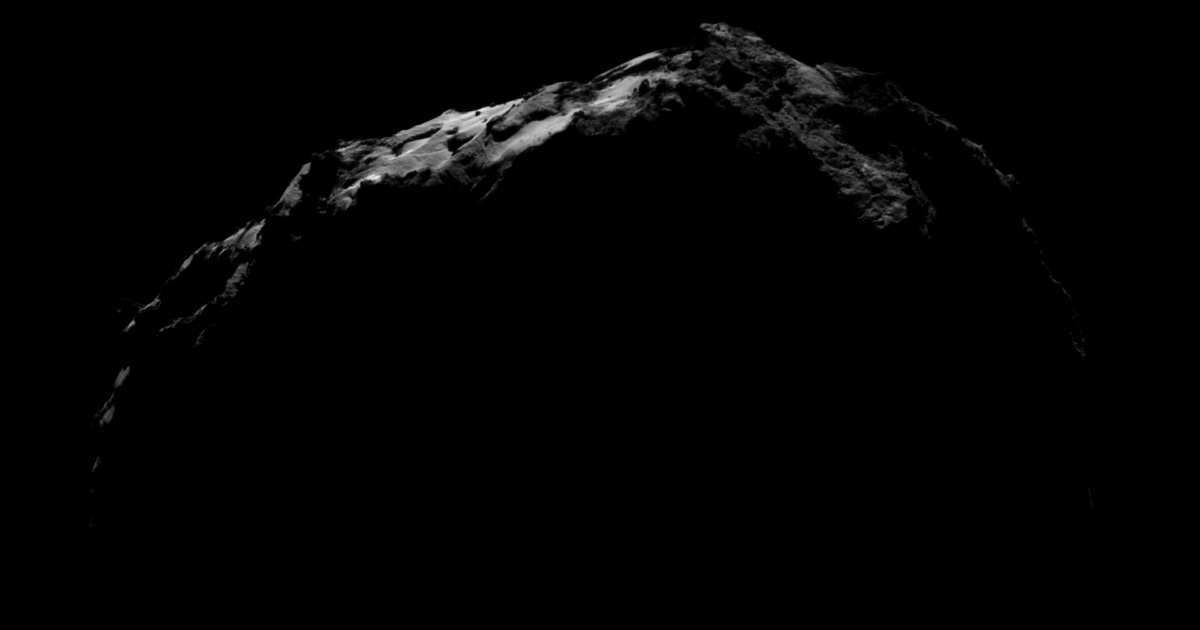 NavCam view of comet Churyumov-Gerasimenko on… | The Planetary Society